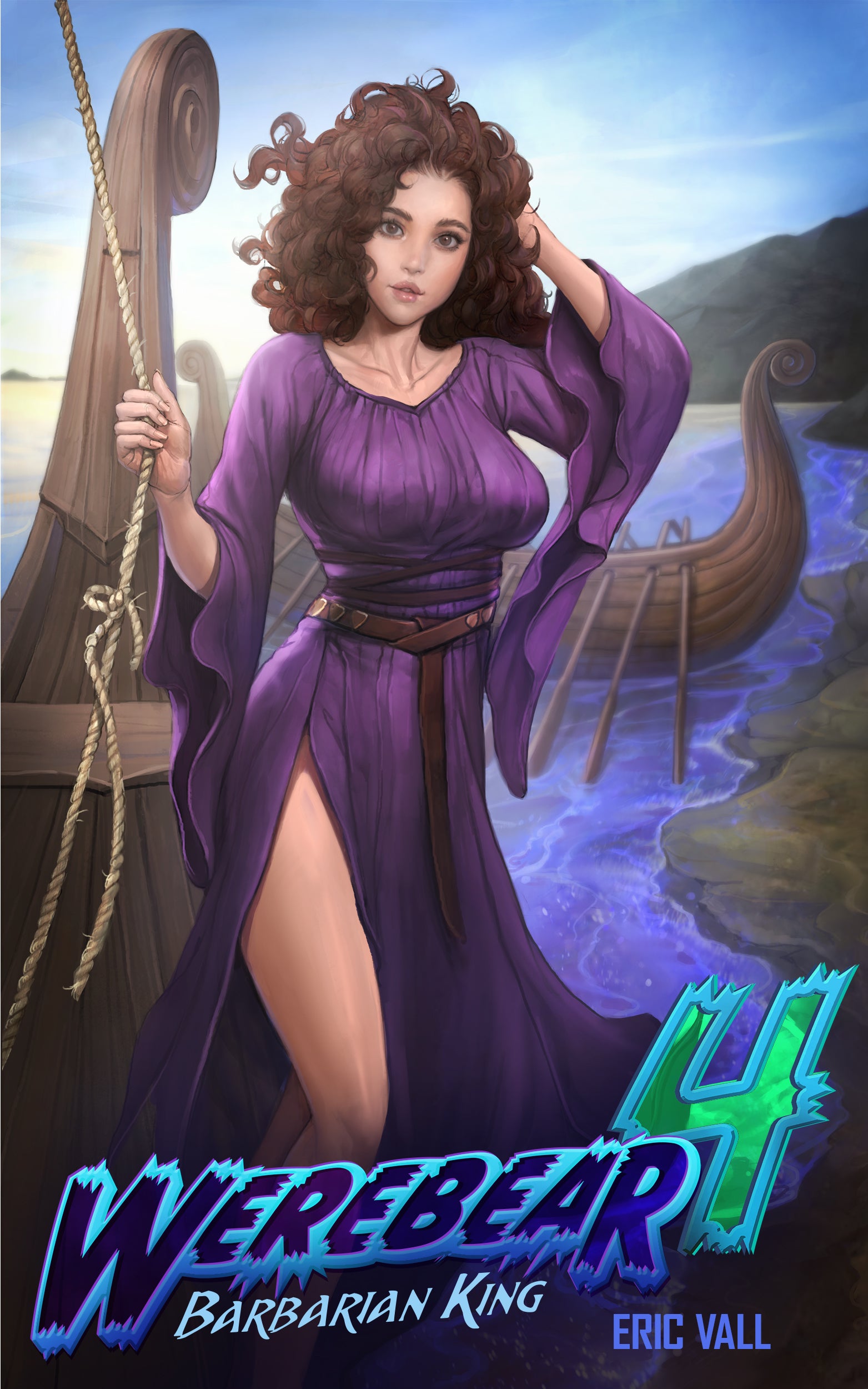 Werebear Barbarian King 4 – Author Eric Vall